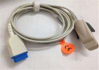 China GE Marqutte OXI Reusable Spo2 Sensors 11 Pin Connector 3m / 10ft Cable for sale