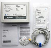 China Original Mindray 2pin Reusable Skin Surface Temperature Probe MR403B MR404B for sale