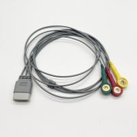China Biolight Direct-Connect Holter ECG Cable For 3 or 5 Lead Snap Connector for sale