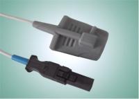 China Spacelabs Adult Spo2 Sensor Black Mental 7 Pin Connector Import Chips for sale
