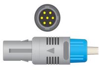 China Compatible Bionet 7pin  spo2 adaptor cable / extension cable for patient monitor for sale