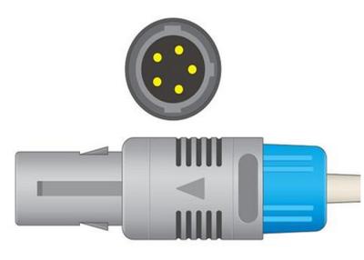 China Compatible Choice 5pin spo2 extension cable/ adapter cable for sale