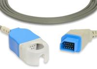 China 14 Pin Nihon Kohden Spo2 Sensor Cable , Nihon Kohden JL - 900P  Pulse Ox Cable for sale