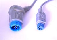 China Reliable HP m1940A Spo2 Adapter Cable 12 Pin - 8 Pin Compatible 4.0mm Dia for sale