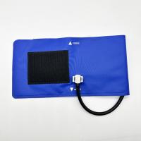 China Reusable Blood Pressure Cuff Blue Adult Patient 27.5 To 36.5 Cm Cuff for sale