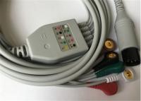 China Goldway UT4000a ECG Medical Cables AHA / IEC Type Durable TPU Material for sale