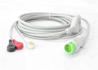 China Mindray Beneview T5 / T8 ECG Patient Cable For Datascope 4.0mm Diameter for sale