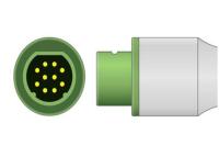 China Drager 5 Lead ECG Patient Cable For Patient Monitor 10 Pin Connector with pinch/snap end for sale