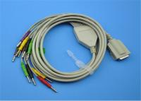 China Mortara Burdick Eclipse EKG Cable Compatible 007704 012-0844-00 012-0844-01 3.6m Length for sale