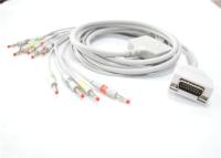 China Fukuda Denshi ME KP500 EKG Cable 0.9lb Light Weight DB - 15 Connector for sale