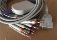 China GE Marqutte MAC1000 Ge Ecg Cables , TPU Jacket Reliable Ge Ecg Lead Wires for sale