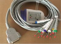 China GE Marqutte MAC1000 Ge Ecg Cables , TPU Jacket Reliable Ge Ecg Lead Wires for sale