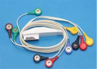 China Mortara Holter EKG Cable For Patient TPU Material 6 Months Warranty 90cm for sale