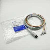 China Original Nihon Kohden 6pin One Piece ECG Patient Cable BJ-753P 3lead 3.6m for sale