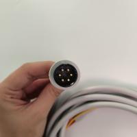 China Original Nihon Kohden 6pin One Piece ECG Patient Cable BJ-753P 3lead 3.6m for sale