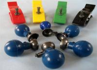 China Rubber Ball Reusable ECG Electrodes / Limb Clamp Ecg Electrodes CE Standard for sale