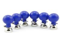 China Adult Reusable ECG Electrodes For Double Side Rubber Ball Shape Latex Free for sale