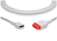 China GE Marqutte Invasive Blood Pressure Cable To Abbott / Edward 2.4m Length for sale