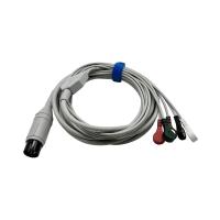 China Original Mindray One-Pieces ECG Patient Cable 6pin 5 lead EA6151B TPU for sale