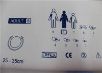 China Medical Non Invasive Blood Pressure Cuff One / Double Tube 27 - 35cm Size for sale