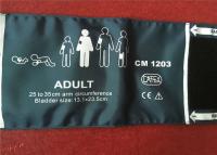 China Adult Non Invasive Blood Pressure Cuff With One / Two Tube Hose 27 - 35cm Size for sale