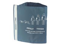 China Single Hose Tube Medical Blood Pressure Cuff , 46 - 66cm Adult Bp Cuff for sale