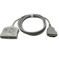 China GE Marquette MAC EKG Trunk Cable 12leads  2104723-001 22341809 AHA IEC 2.4M DB15 Connector for sale