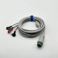 China Mindray 12pin Connector 5 Lead ECG Cable TPU Jacket EA6251B 040-000961-00 for sale