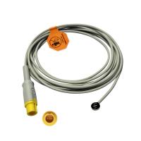 China Comen Adult Child Rectal Esophageal Temperature Sensor Probe Round 2Pin Connector for sale