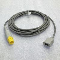 China Medical Temperature Sensor Extension Cables For Comen Round 2pin Yellow for sale