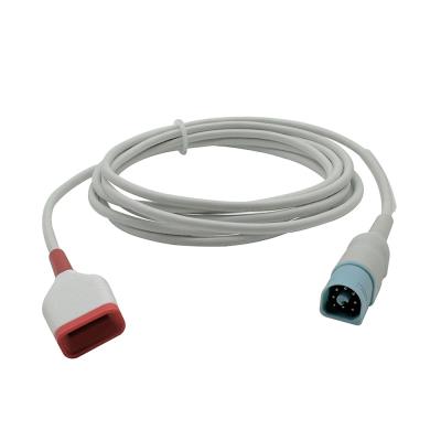 China MP-12 SpO2 Adapter Cable 2.4m Compatible PH M-asim 4083 RD Set for sale