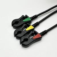China IVY 3 LEAD RT Lead Wires 590484 For Model 3000 3150 2-pin Connector Black for sale