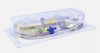 China BD Technology IBP Disposable Transducer Blue Connector for Monitoring Oxygen Saturation for sale