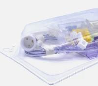 China BD Technology IBP Disposable Transducer Blue Connector for Monitoring Oxygen Saturation for sale