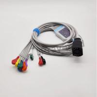 China Zoll Compatible Direct-Connect ECG EKG Cable For M Or E Series 8000-1007-01 8000-1006-02 for sale