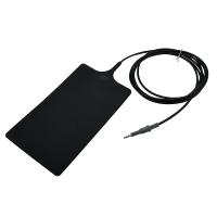 China Reusable Silicone Negative Plate Neutral Electrode Monopole 4.0 Banana Black for sale