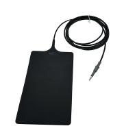 China Reusable Silicone Negative Plate Neutral Electrode Monopole 4.0 Banana Black for sale