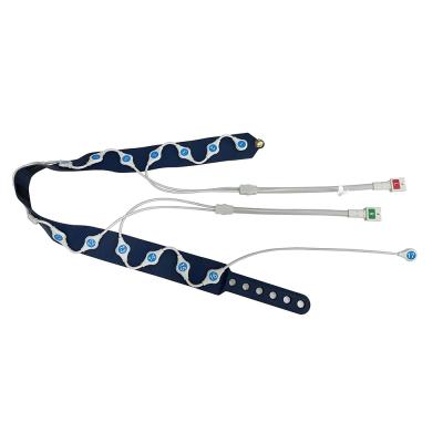 China EIT Monitor Patient Cable With Electrode Belt For PulmoVista 500 Drager S M L XL SIZE for sale