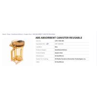 China GE Reusable Absorbent Canister With Handle Transparent Material 1407-7004-000 for sale