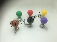China Mindray / Edan Adult Suction Reusable ECG Electrodes 6 Colors Nickel Metal Material for sale
