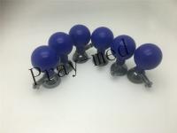 China Agcl Material ECG Clamp Electrodes Bulb , Suction Cup ECG Electrodes Accurate Messurement for sale