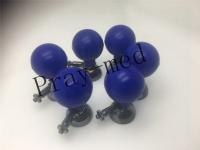 China Multifuction 6 Pieces Chest ECG Suction Electrodes For Adult / Pediatric for sale