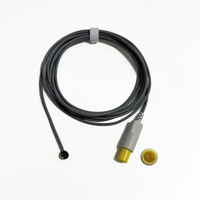 China Northern Meditech 2Pin connector Adult Skin Temperature Probe 3M T1379 for sale