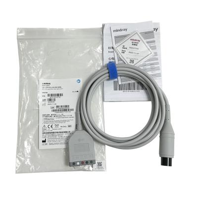 China Original Mindray 6PIN ECG EKG Trunk Cable EV6101 0010-30-42782 for sale