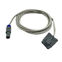 China 40 Degree Spo2 Probe Sensor Adult Finger Clip Contec Edan M8 6 Pin With CE / ISO for sale