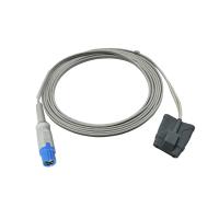 China 4.0mm Drager Adult Finger Clip Spo2 Sensor 7 pin connector for sale