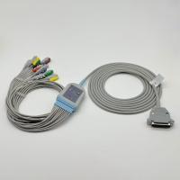 China Micromed one-pieces 25pin EKG Cable 11-Lead Clip IEC for sale