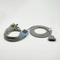 China Micromed one-pieces 25pin EKG Cable 11-Lead Clip IEC for sale
