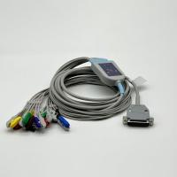 China Micromed one-pieces 25pin EKG Cable 11-Lead Clip IEC for sale
