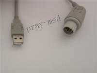 China AAMI Length 2.7 Meters IBP Cable 6 Pin Connector With BD transducer for sale